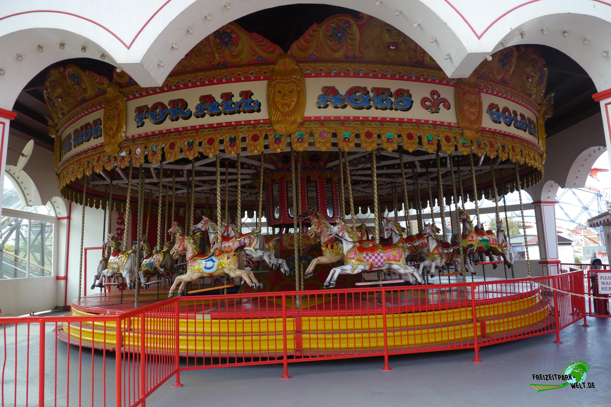 Gallopers - Pleasure Beach Blackpool | Freizeitpark-Welt.de