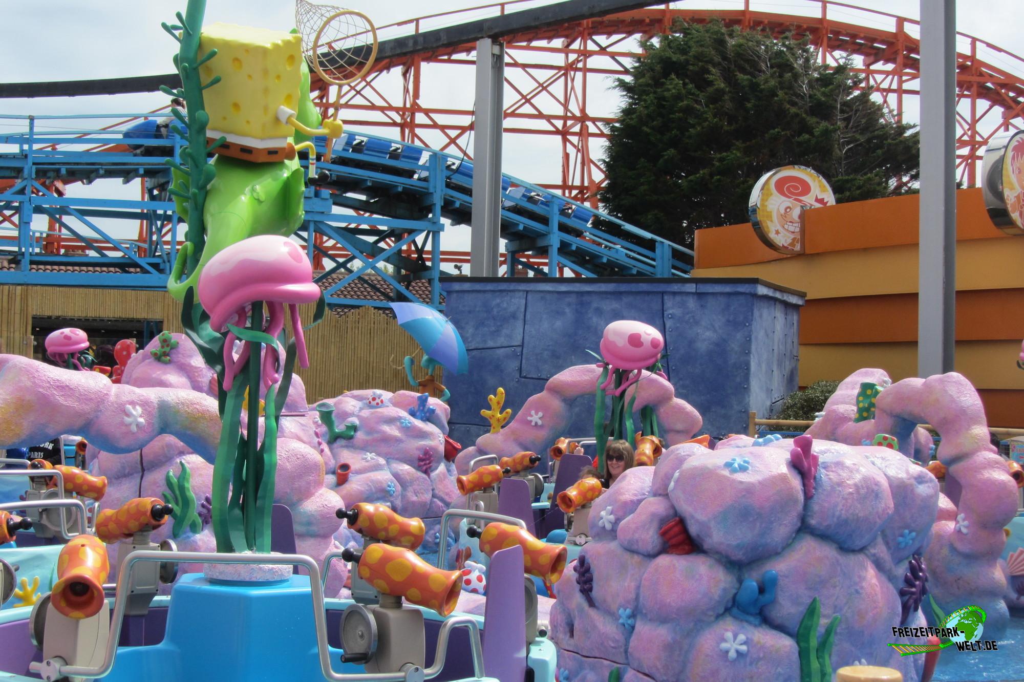 SpongeBob Splash Bash - Pleasure Beach Blackpool | Freizeitpark-Welt.de