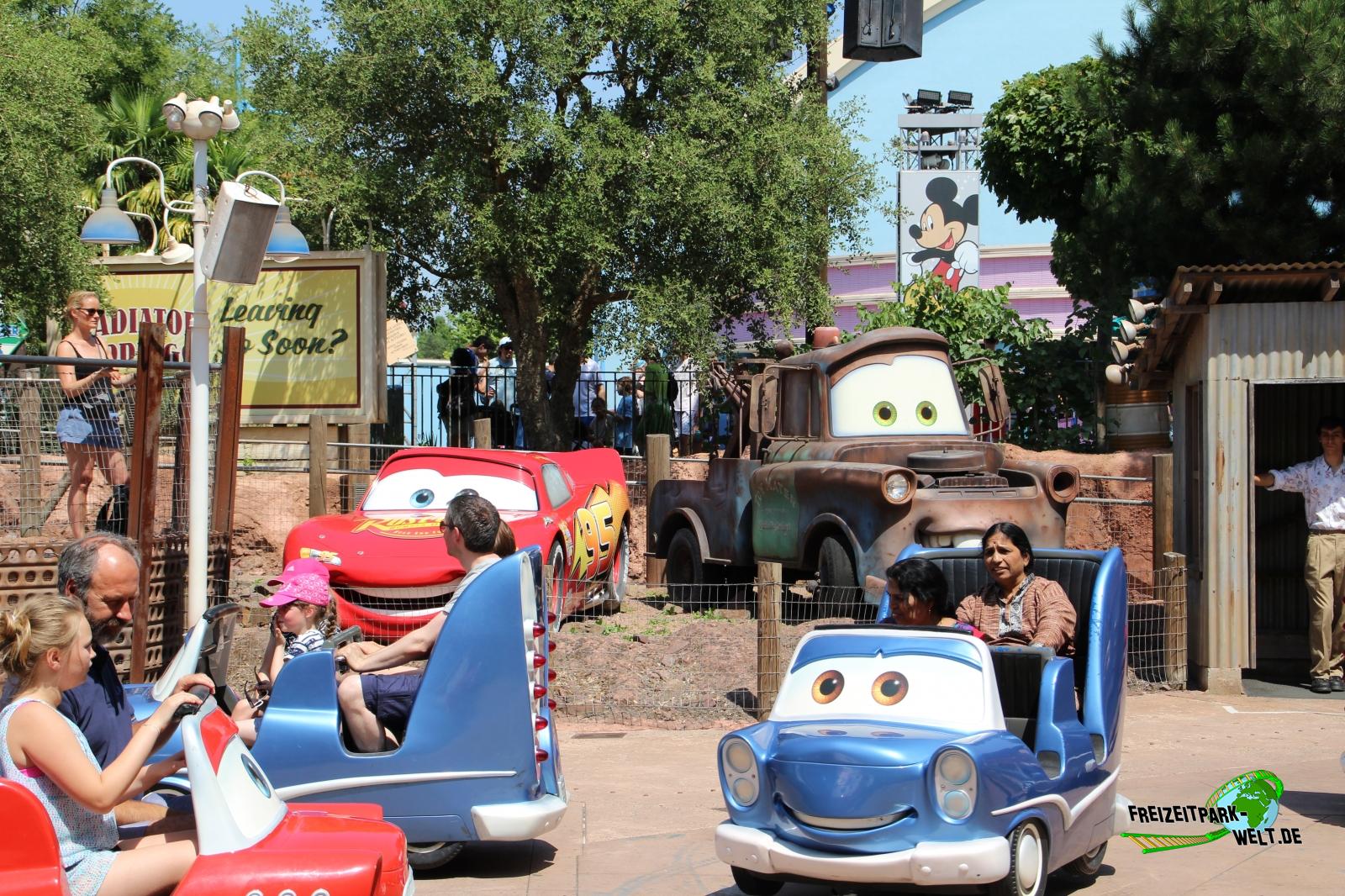 Cars Quatre Roues Rallye - Walt Disney Studios Paris | Freizeitpark-Welt.de