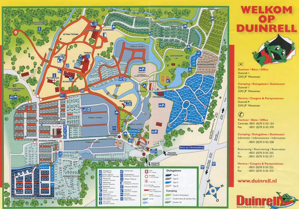 Parkmap 2007 - Duinrell | Freizeitpark-Welt.de