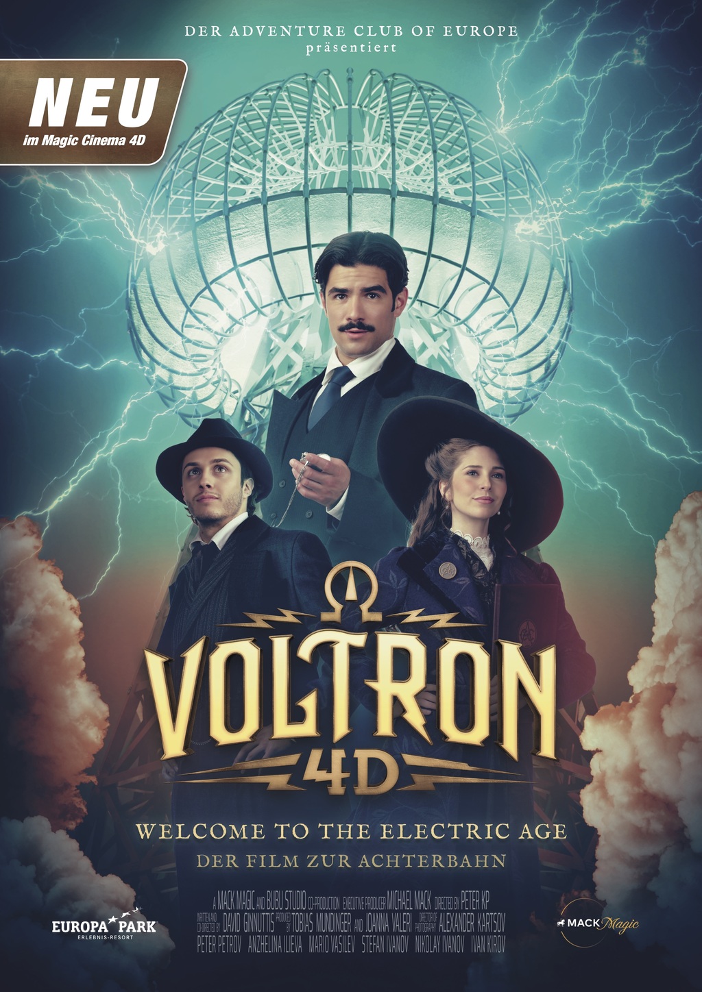Voltron 4D im Europa-Park: Nikola Tesla erobert die Leinwand - Europa-Park