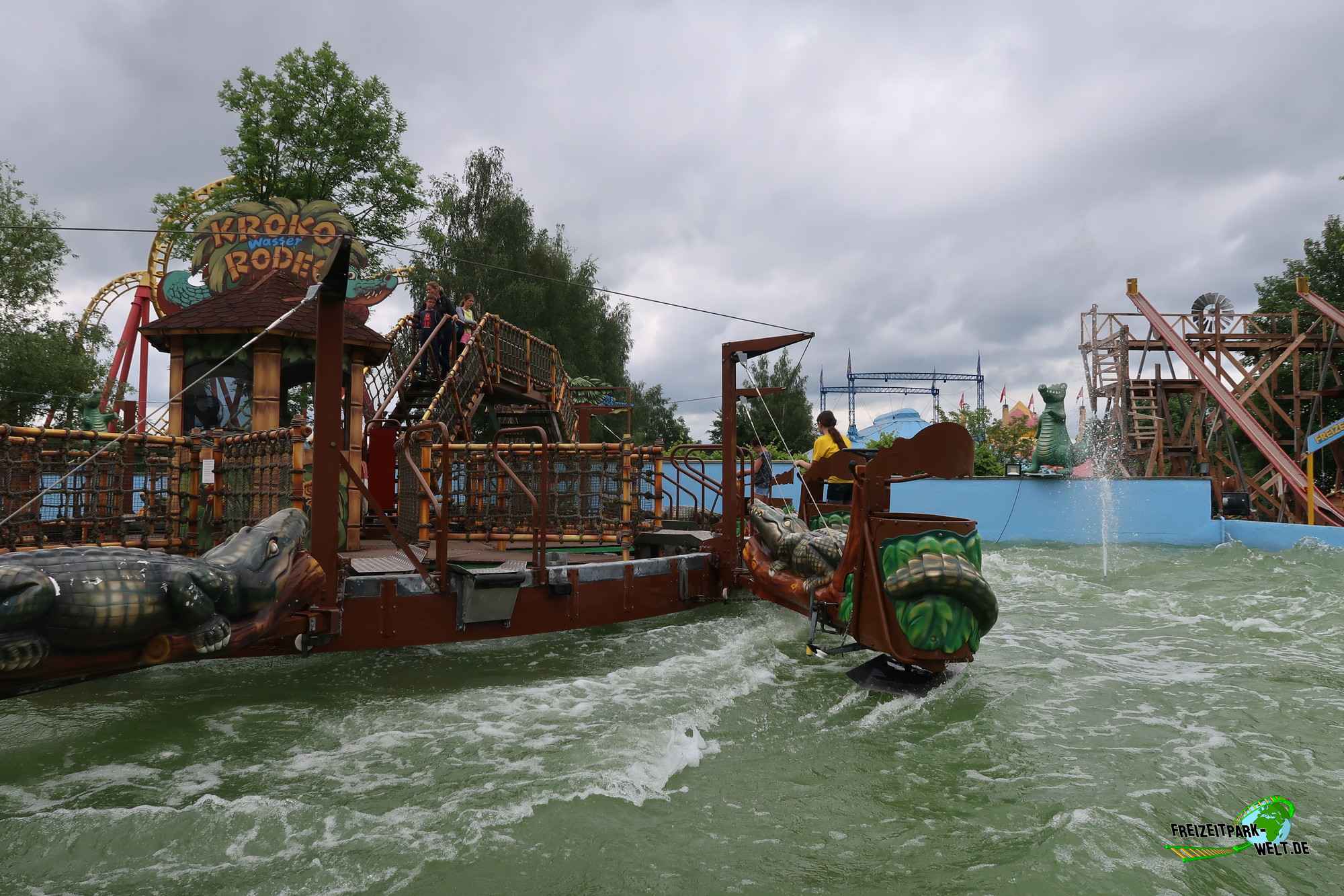 Kroko-Wasser-Rodeo - Freizeit-Land Geiselwind | Freizeitpark-Welt.de