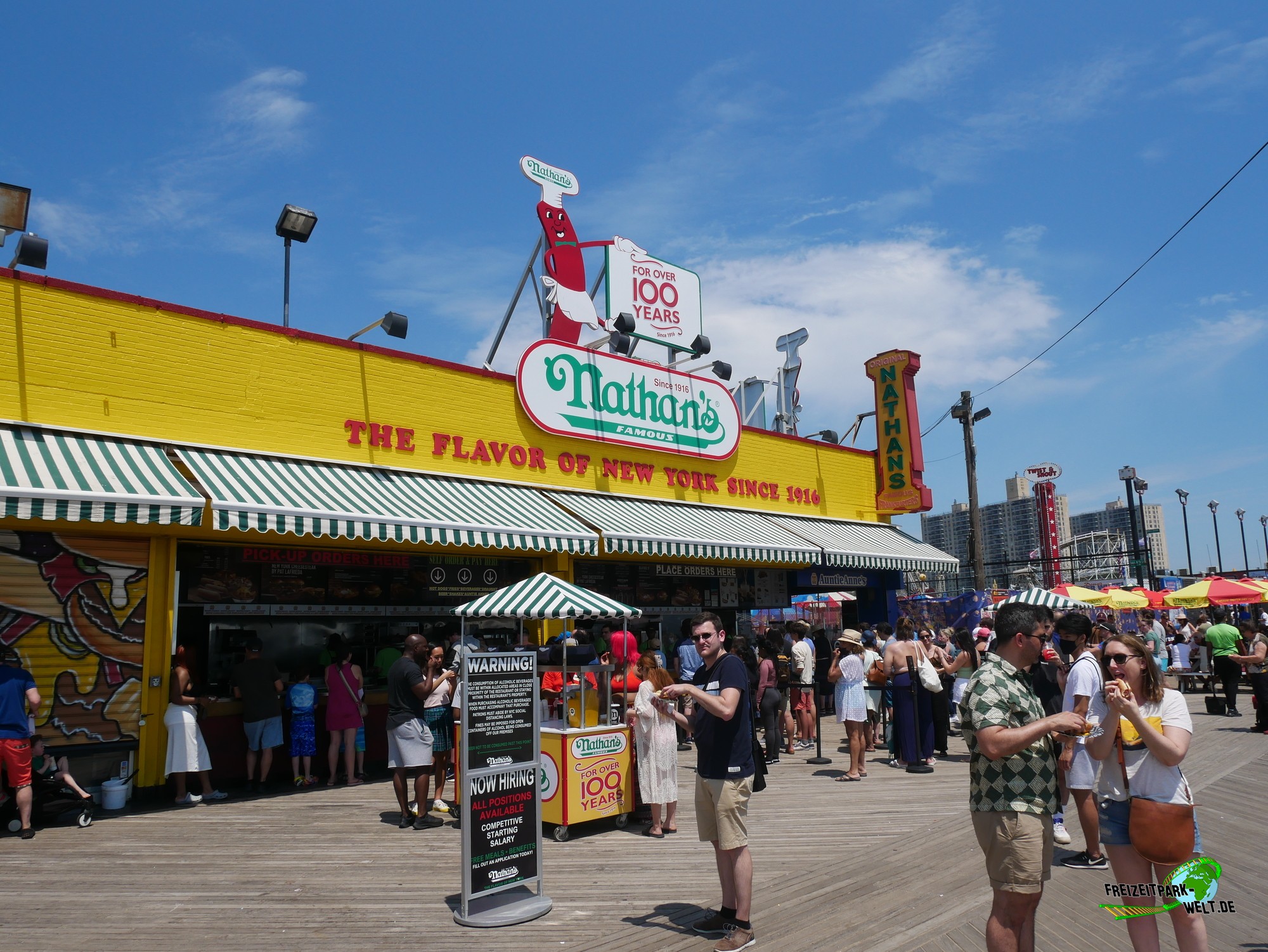 Ein Tag auf Coney Island - Luna Park New York City