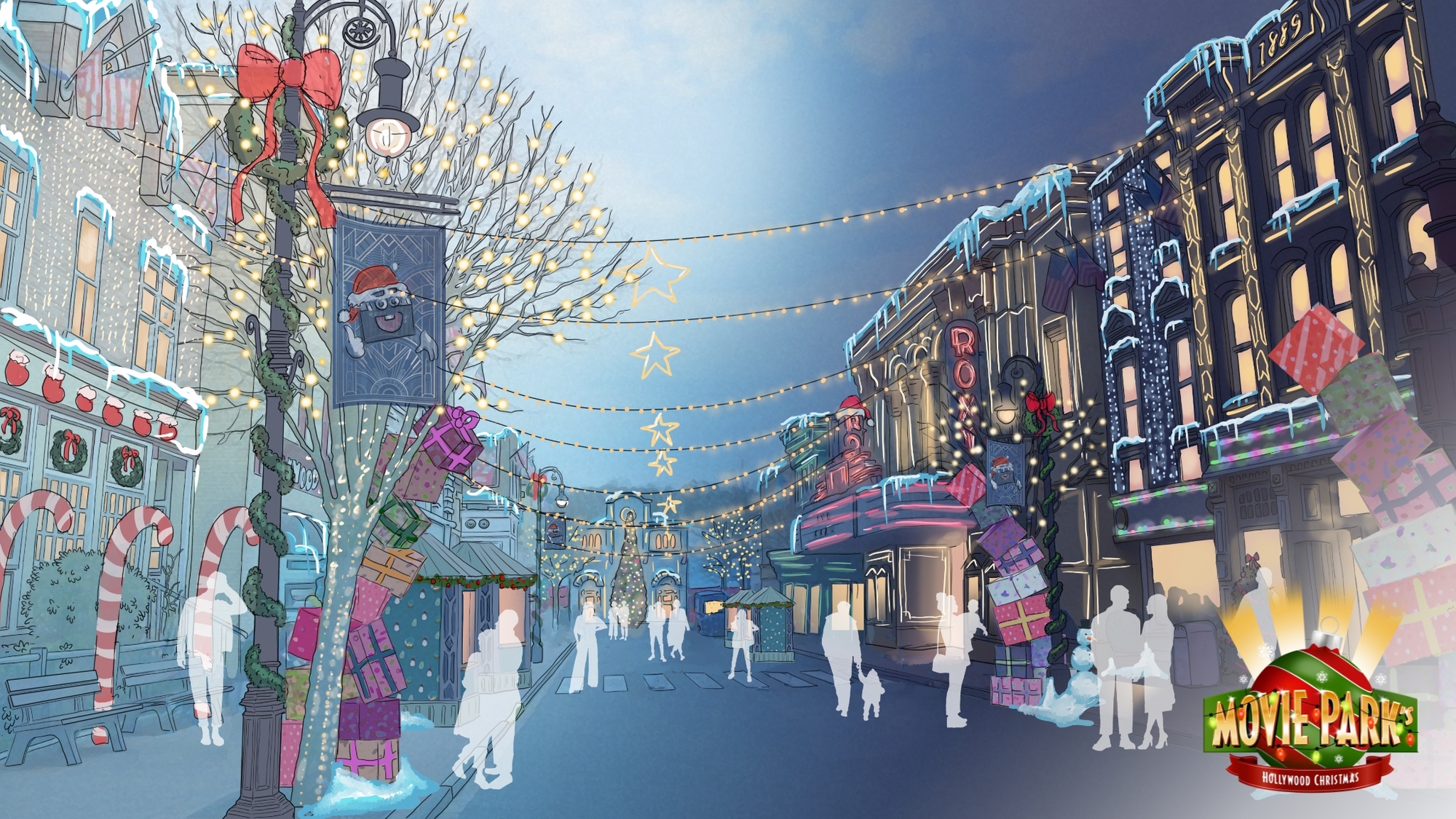 „Movie Park’s Hollywood Christmas“ feiert im Dezember Premiere! - Movie ...