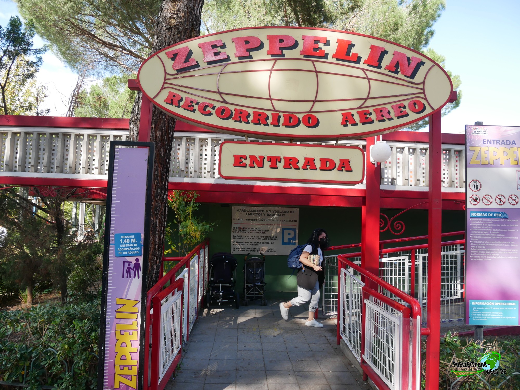 Zeppelin - Parque de Atracciones Madrid | Freizeitpark-Welt.de