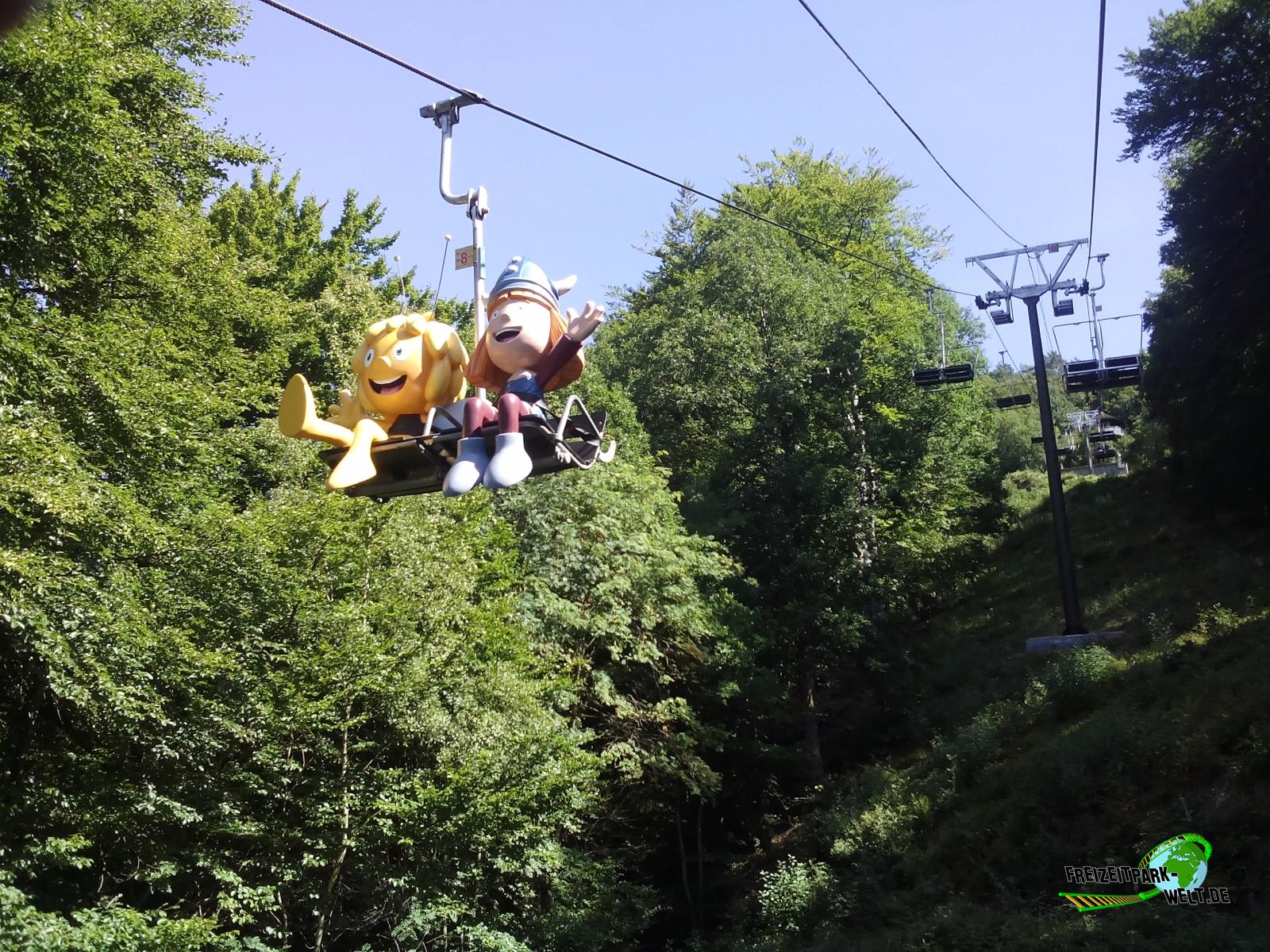 De Zetellift - Plopsaland Ardennes | Freizeitpark-Welt.de