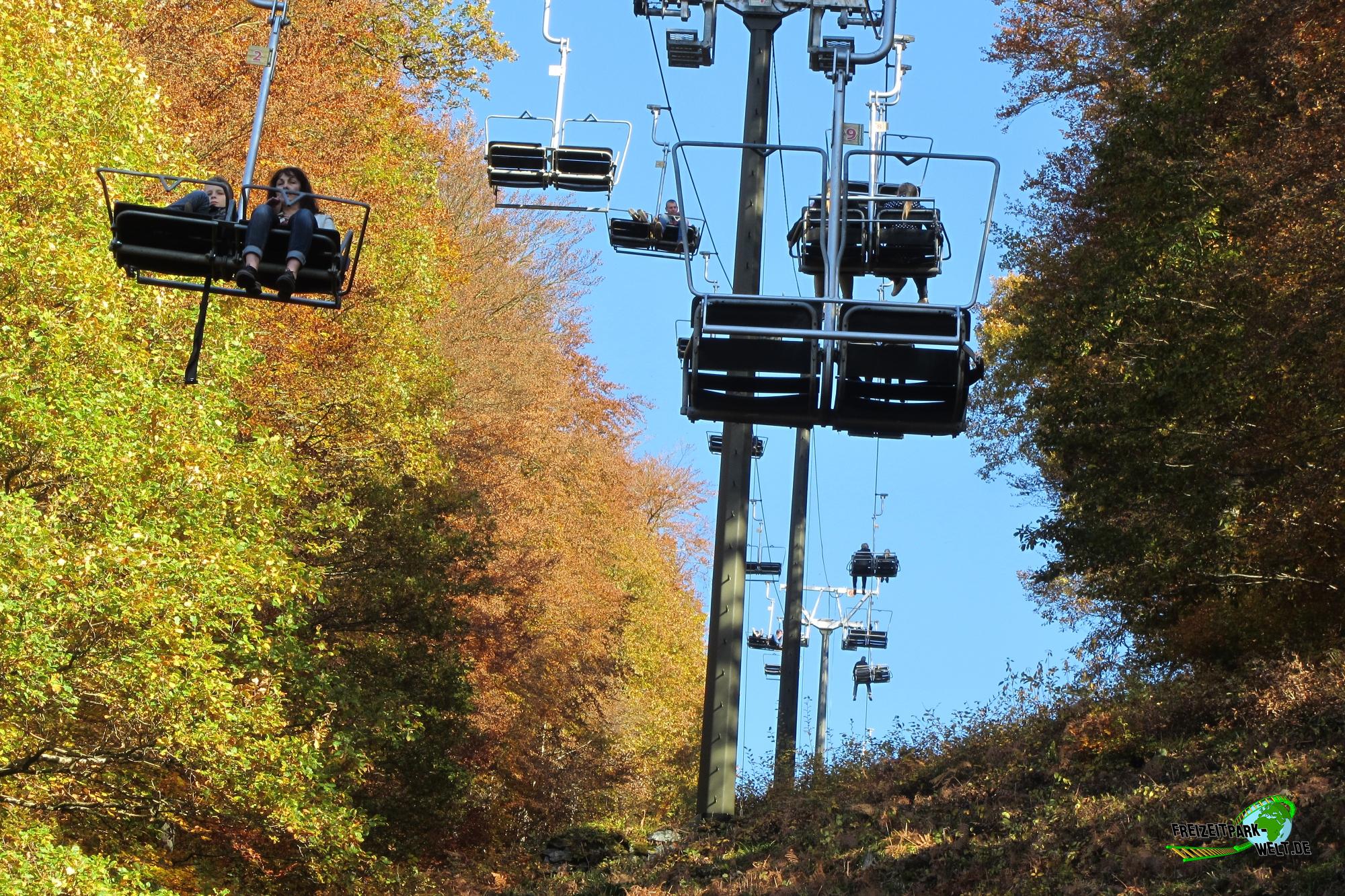 De Zetellift - Plopsaland Ardennes | Freizeitpark-Welt.de