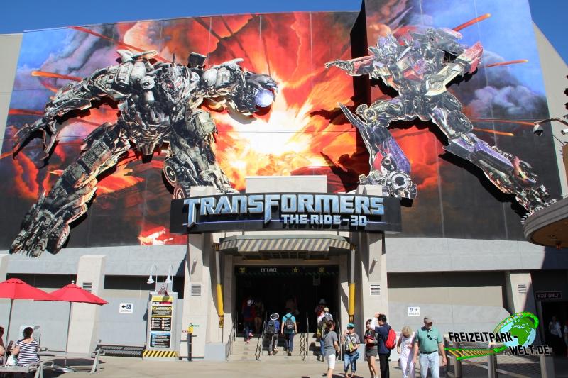 Transformers: The Ride 3D - Universal Studios Hollywood | Freizeitpark ...