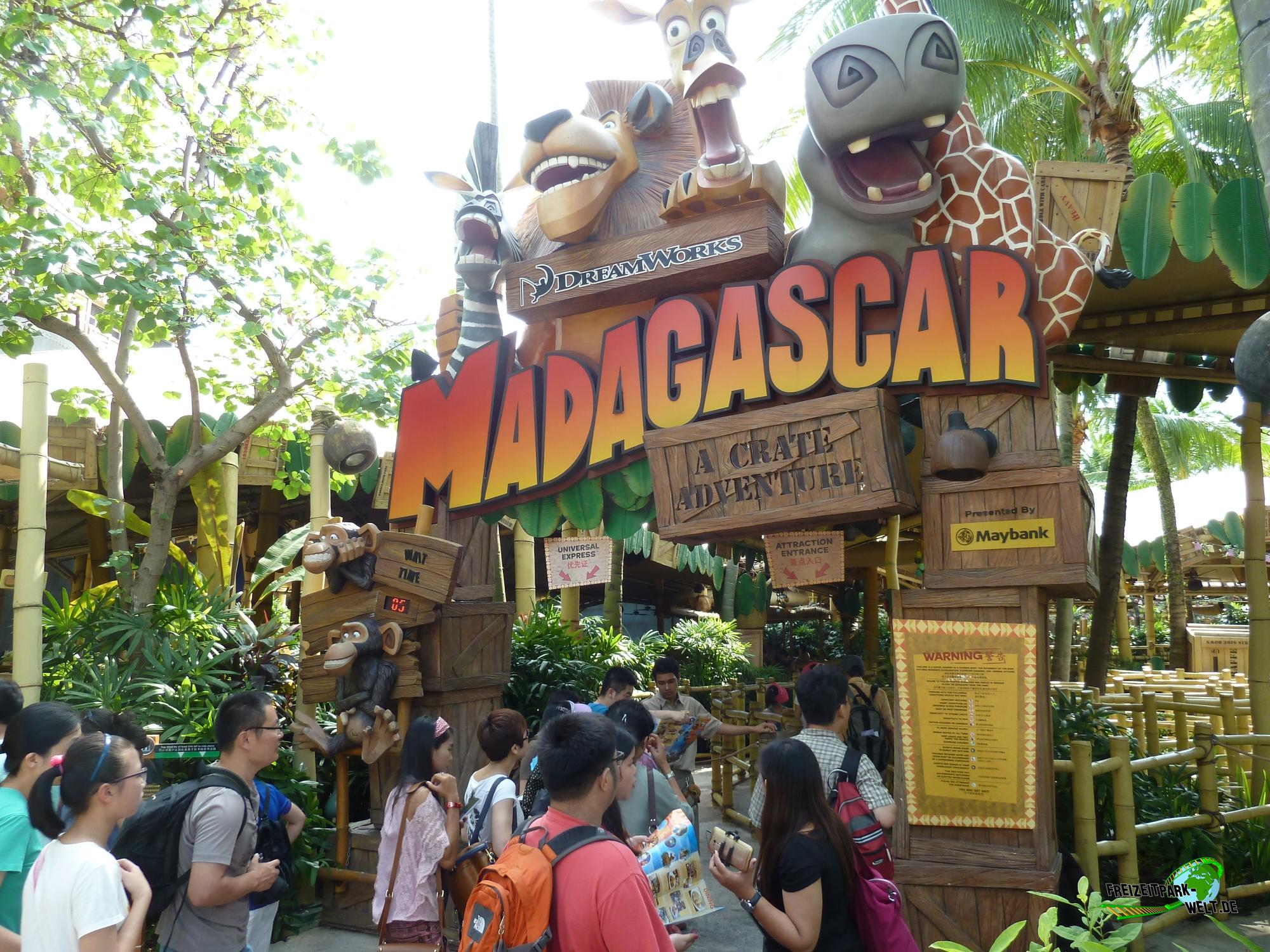 Madagascar: A Crate Adventure - Universal Studios Singapore ...