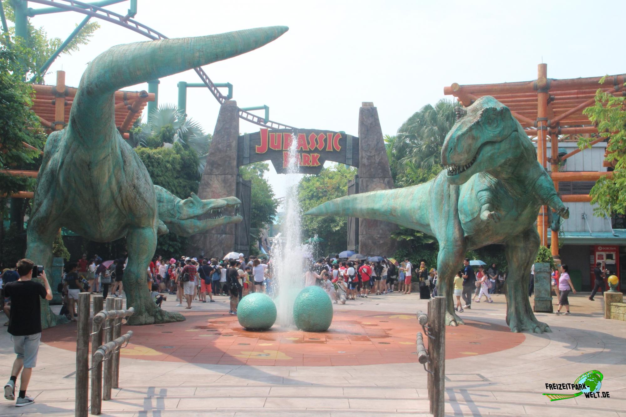 Jurassic Park Rapids Adventure - Universal Studios Singapore ...