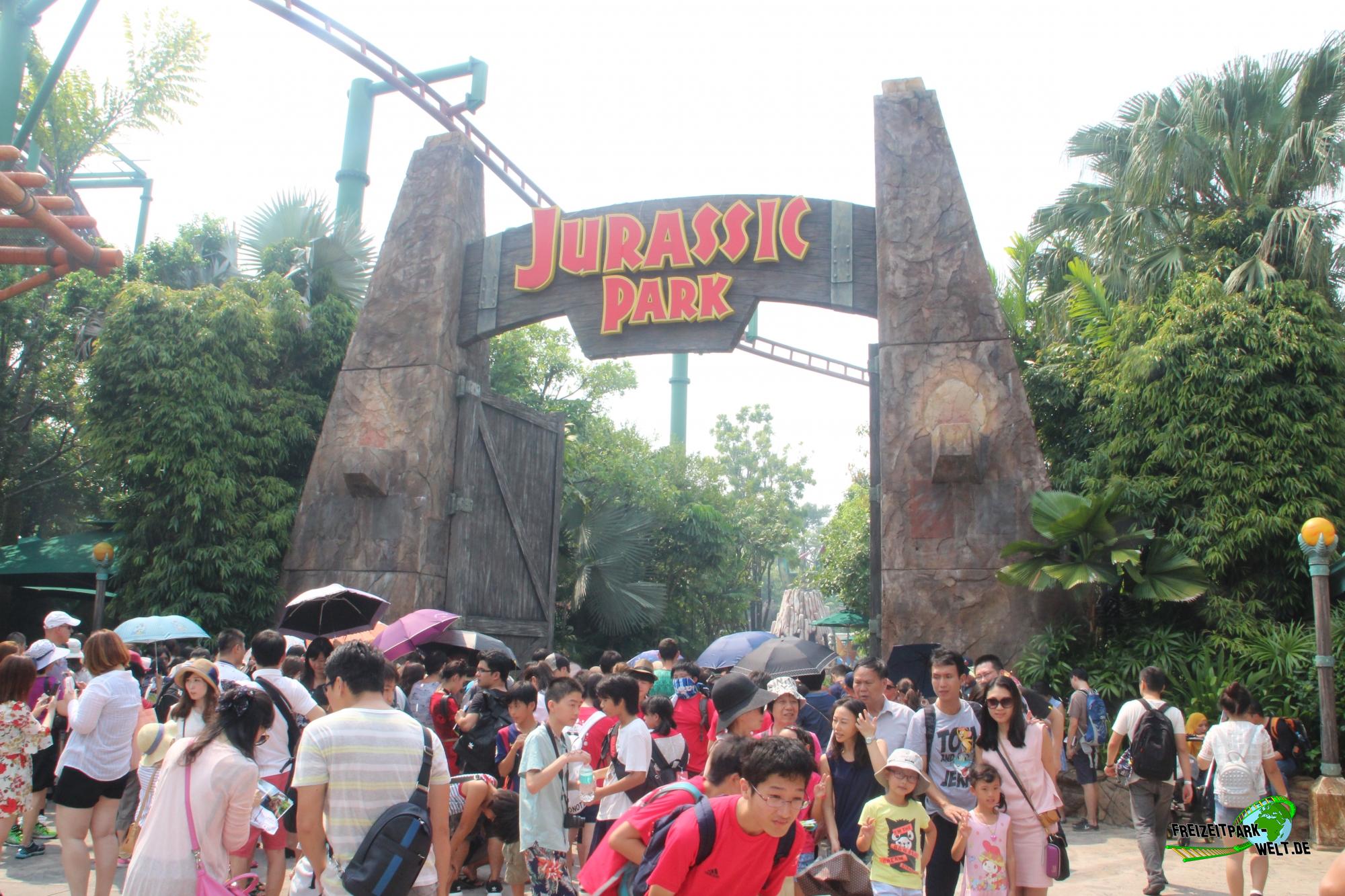 Jurassic Park Rapids Adventure - Universal Studios Singapore ...