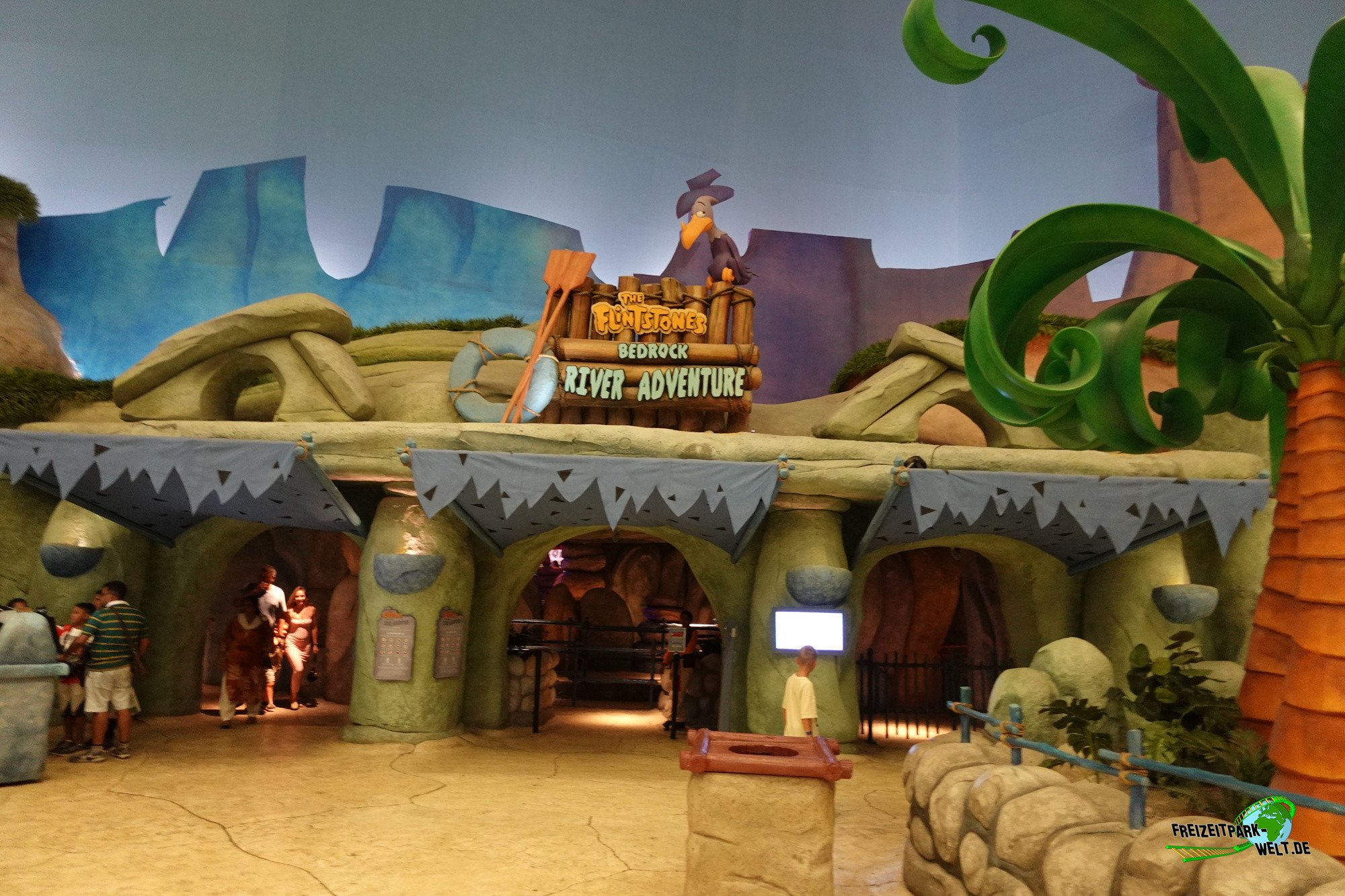 The Flintstones Bedrock River Adventure - Warner Bros. World™ Abu Dhabi ...